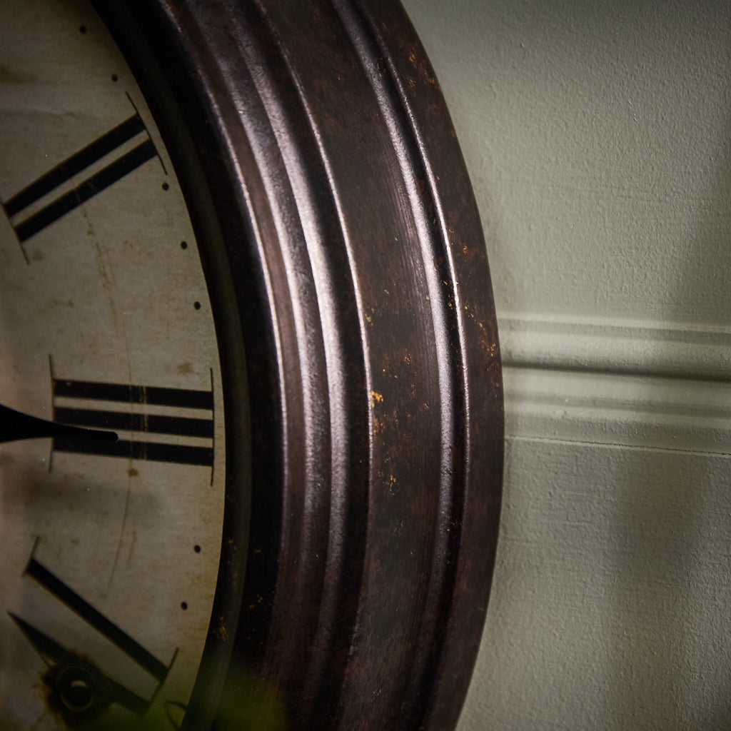 Parisian Wall Clock | Vintage Style Wall Decor | Evergreen Home Interiors